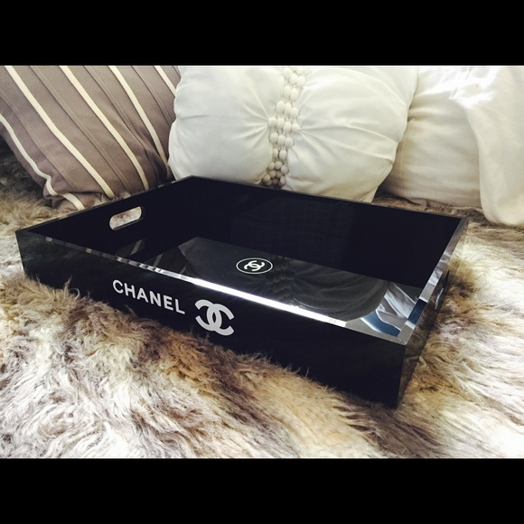 Bags | Used Authentic Chanel Serving Tray | Poshmark